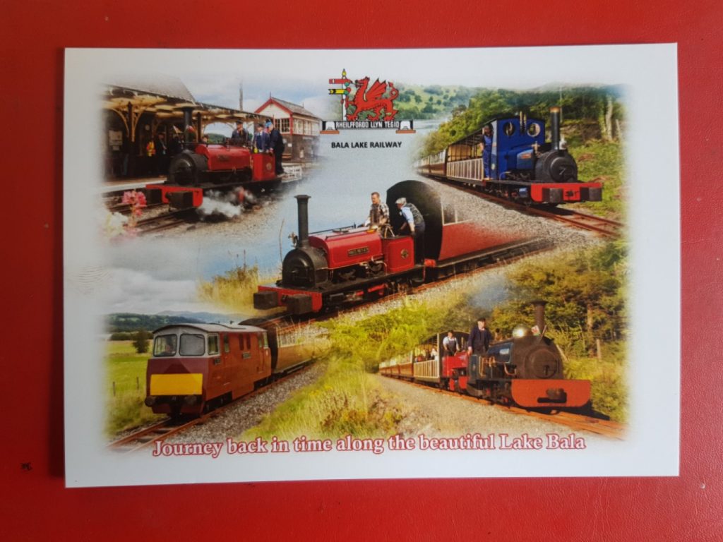Bala Lake Railway Montage Postcard – Bala Lake Railway