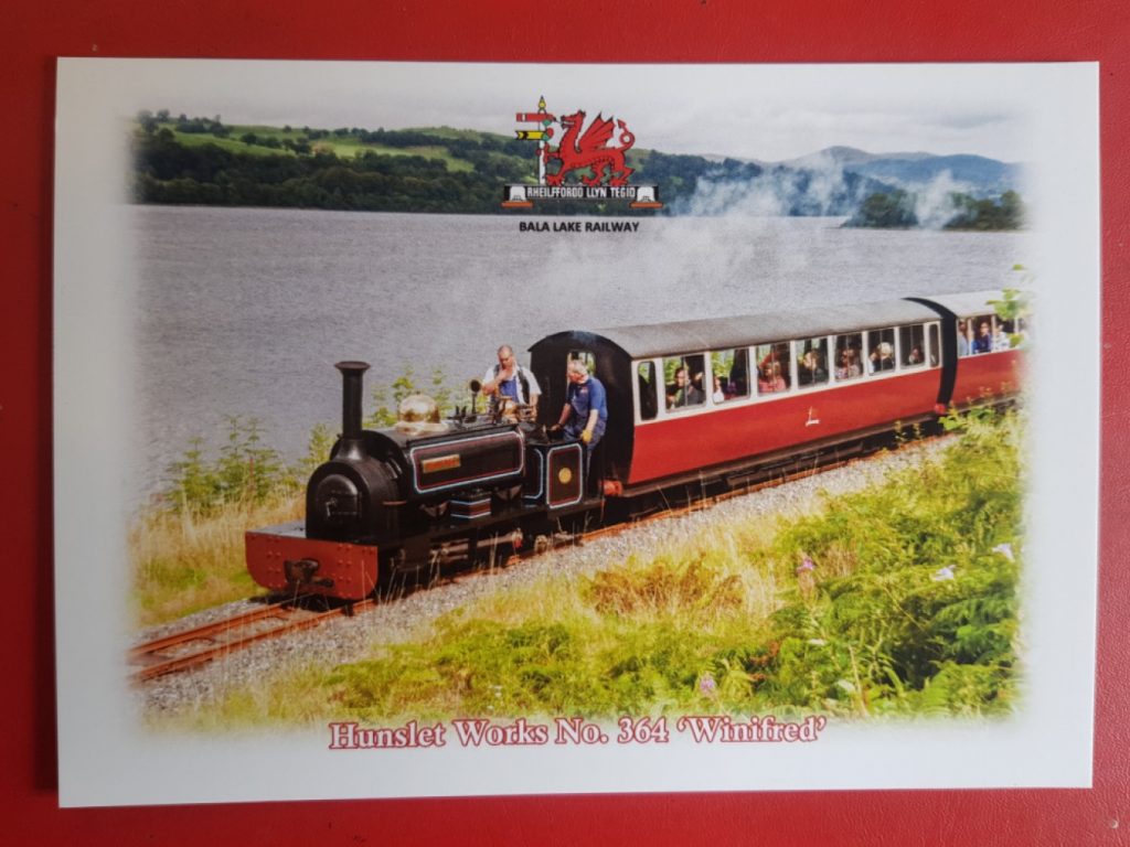 Winifred Postcard – Bala Lake Railway